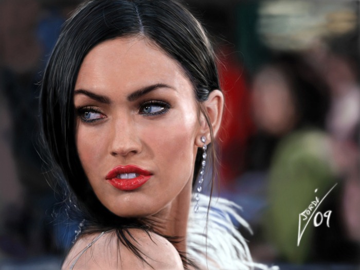 Incredibly Realistic Digital Illustration of Celebrities | Amusing Planet